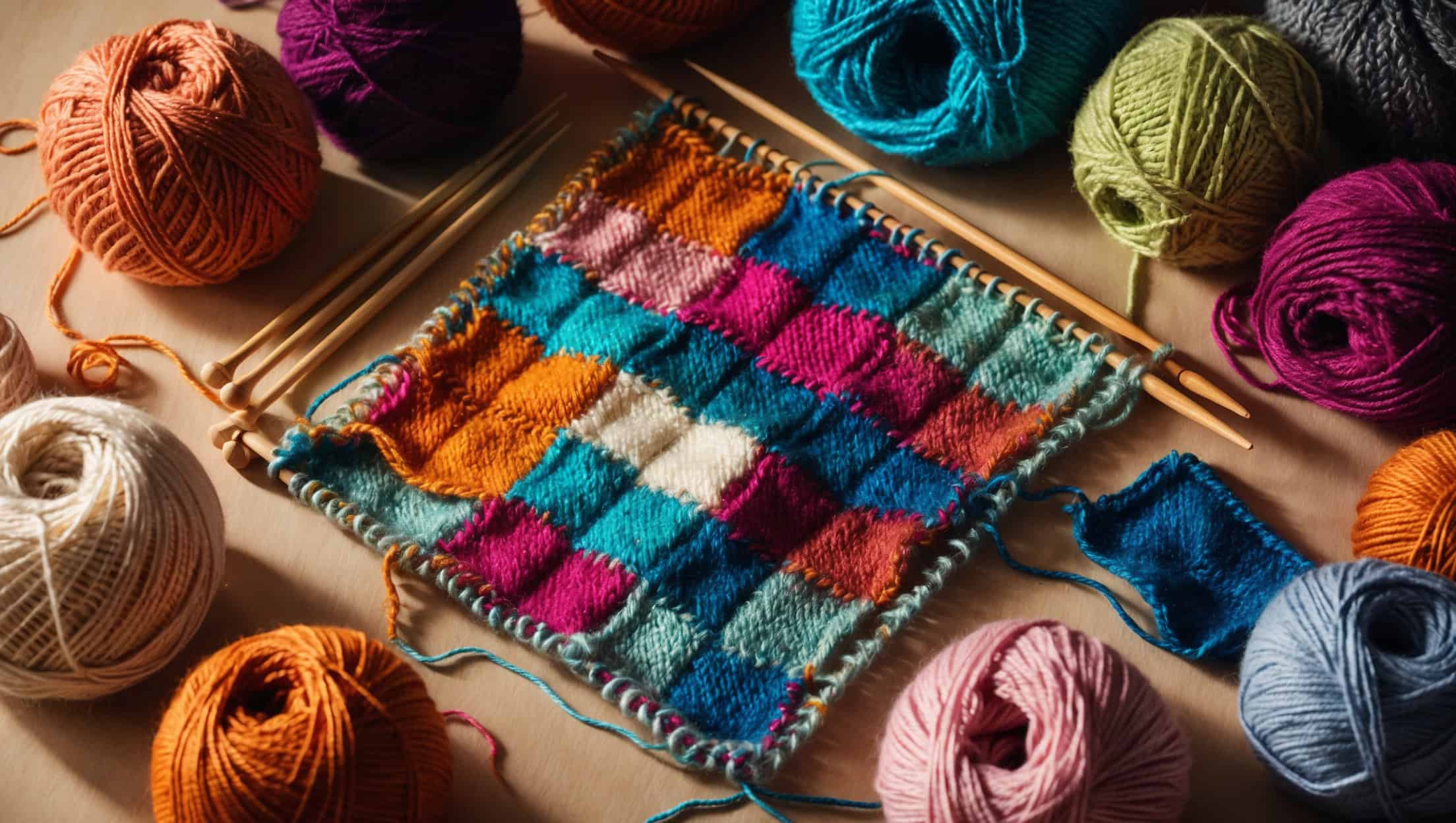Die Kunst des Quadratstrickens: Eine Schritt-für-Schritt Anleitung für ...